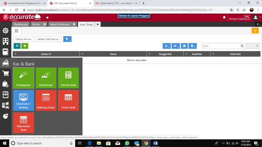 Cara Pencatatan Asset di Accurate Online - Tutorial Accurate